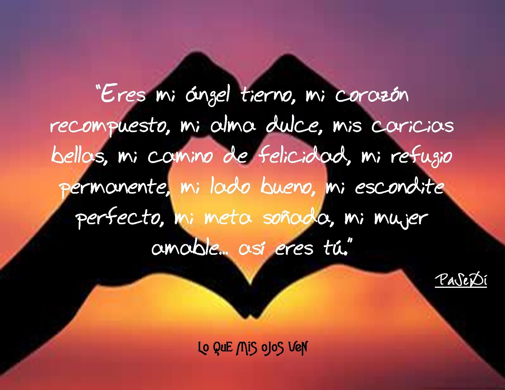 Frases eres mi refugio